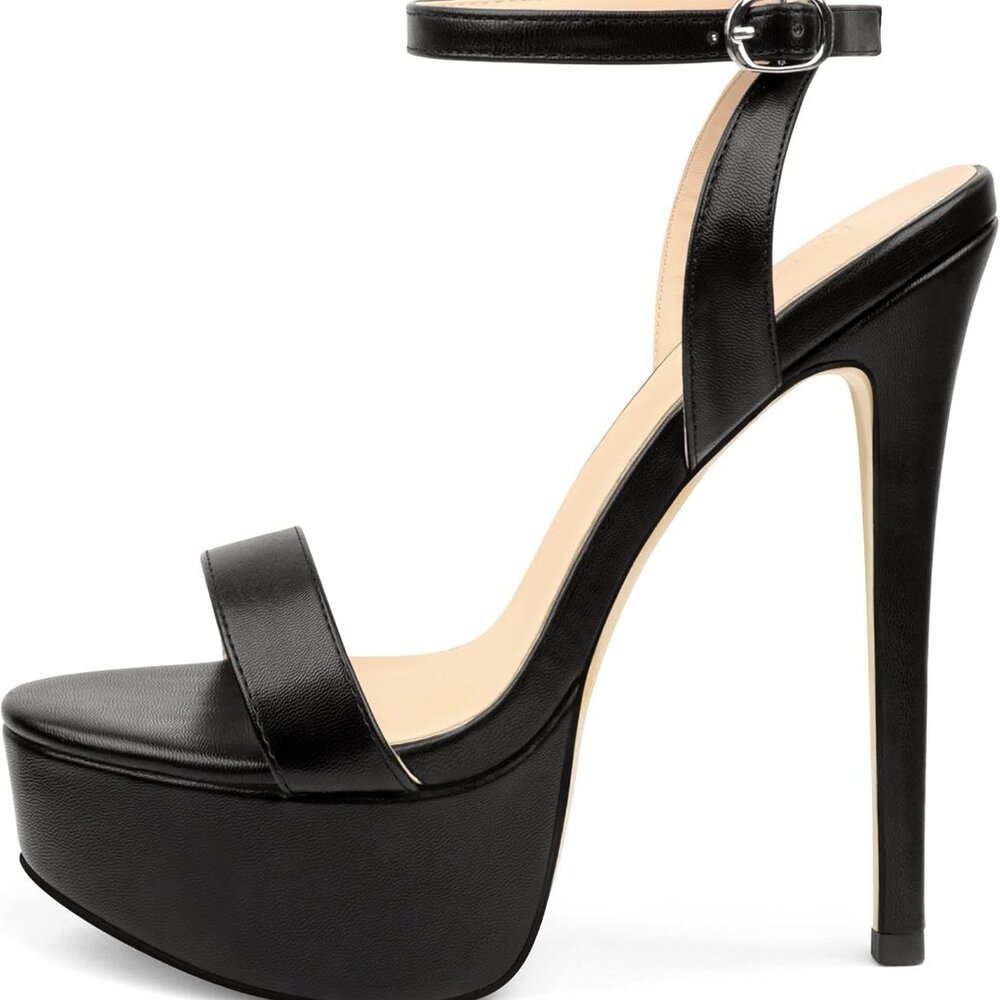 Women’s Platform Heels Sky High Shoes 14.5cm 5.7" Pla… - Gem